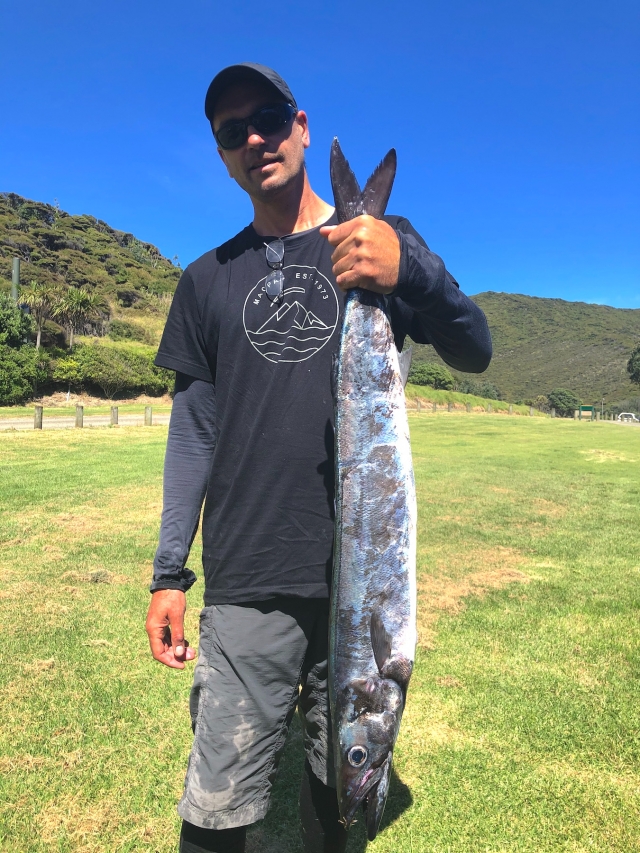 Big barracouta caught on a softbait. | Fishing Photo